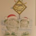 Manatees Crossing Christmas Greeting Card Merry Christmas 5 X 7 - Etsy