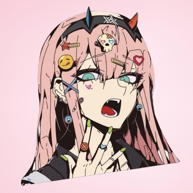 Zero Two Stickers - Etsy