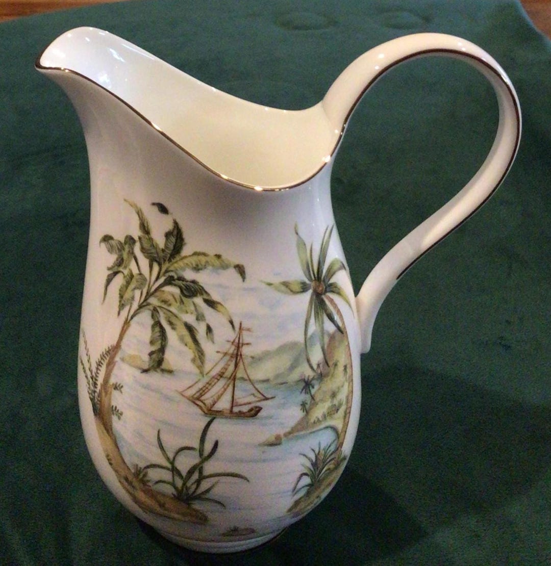 Large Vintage Lenox “british Colonial” Collection Pitcher in Fine ...