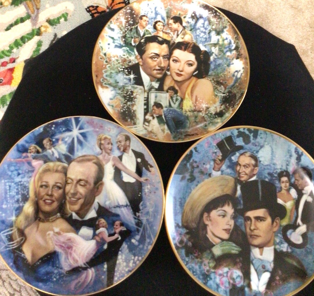 Set of Three- “the Golden Age of Cinema” Vintage Old Hollywood ...