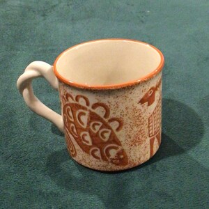 Pair of Vintage Samburu Safari Small Sigma Stoneware Mugs. Each Has 3 ...