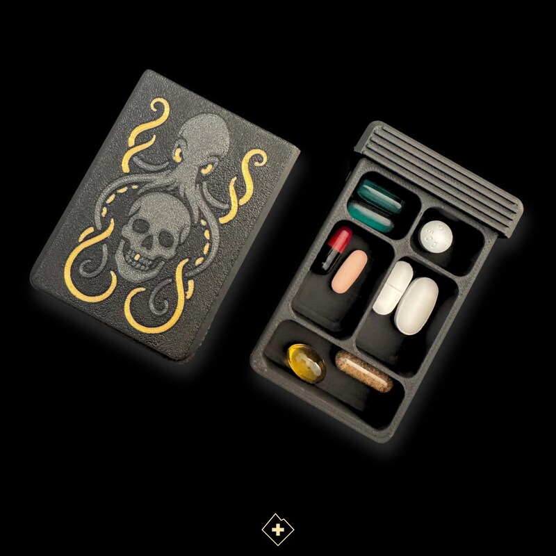 Decorative Pill Box - Etsy