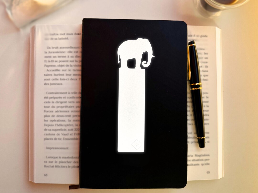 Elephant Bookmark – Unique Design, Perfect Gift for Animal Lovers ...