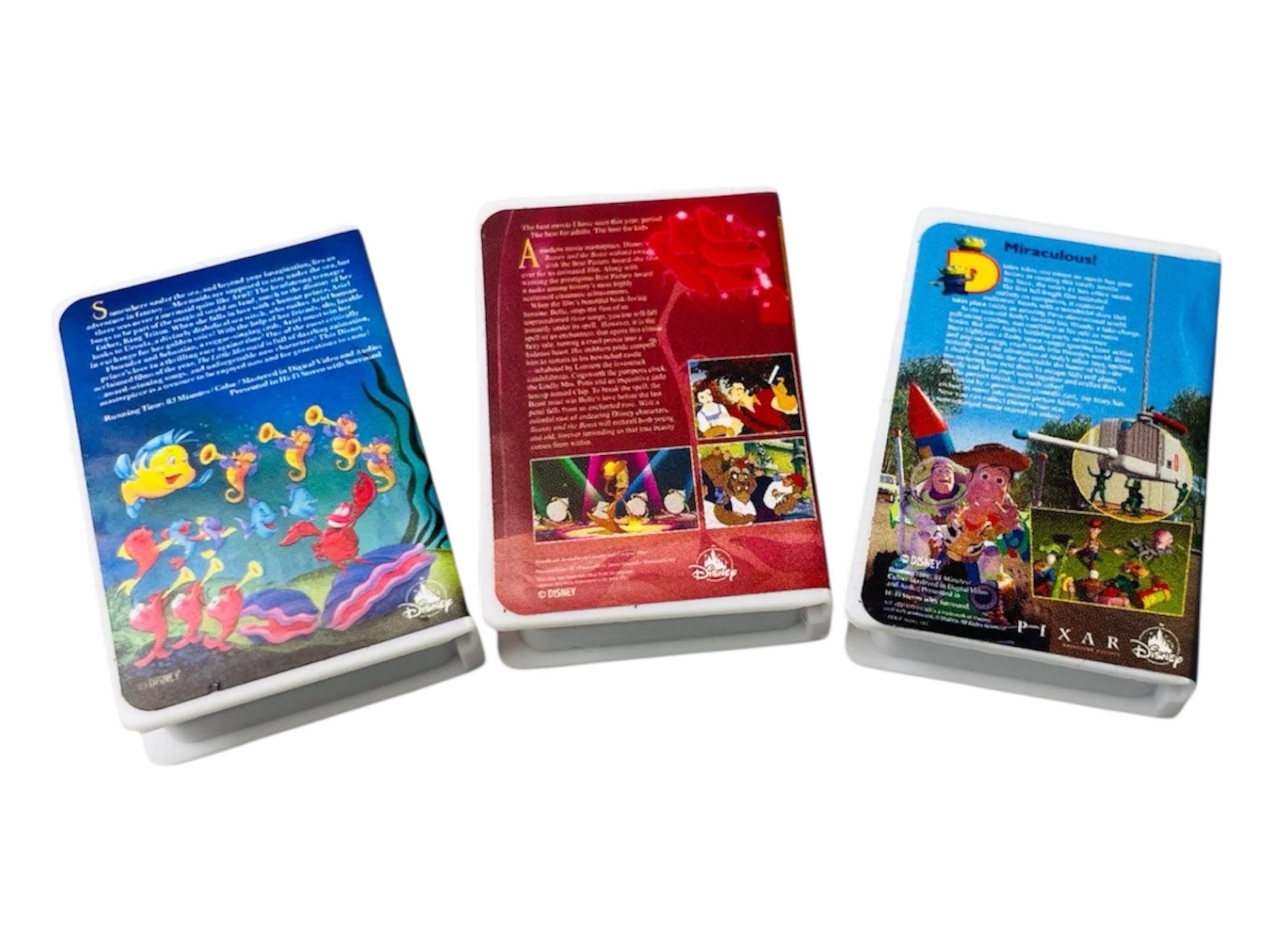 Miniature VHS Tapes – Disney Ultra Rare Limited Edition Series 3 – 1:6 ...