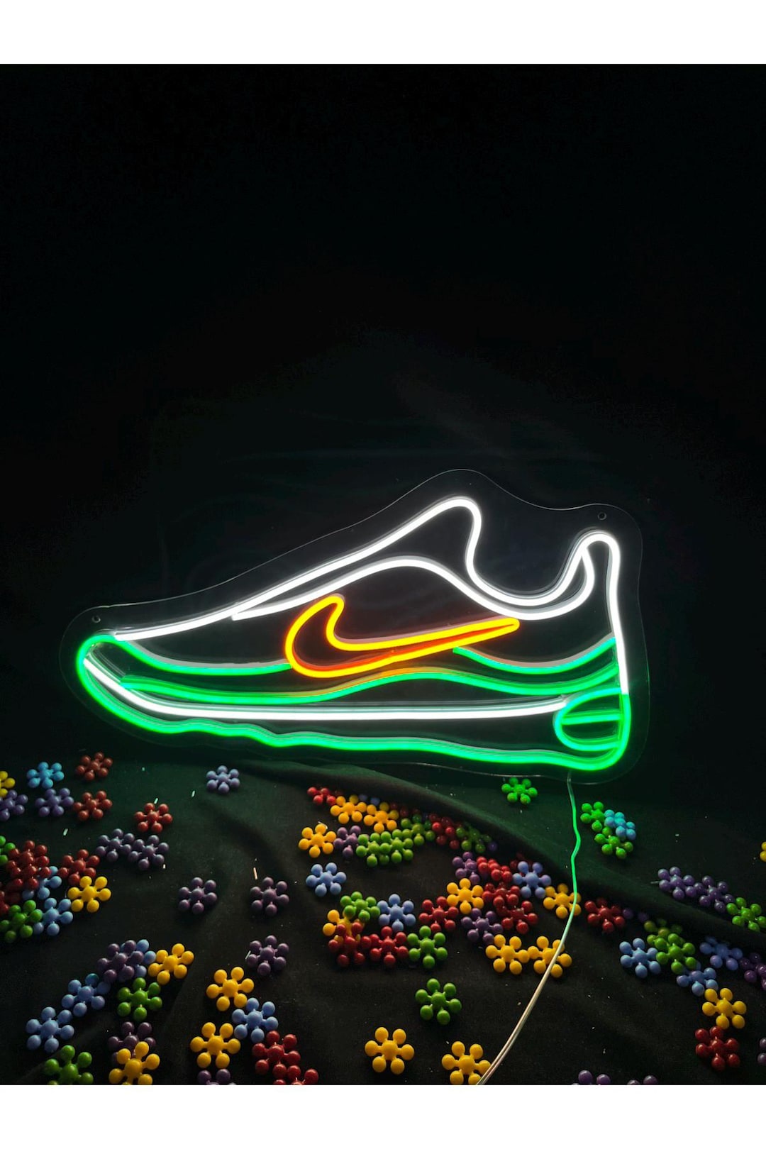 Sneaker Neon Sign, Sneaker Neon Light, Sneaker Led Sign, Sneaker Wall ...