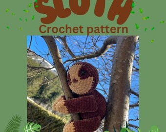 Giant Sloth Crochet Pattern - Etsy
