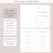 Elegant Wedding Program Template [ Classic Folded Wedding Program With ...