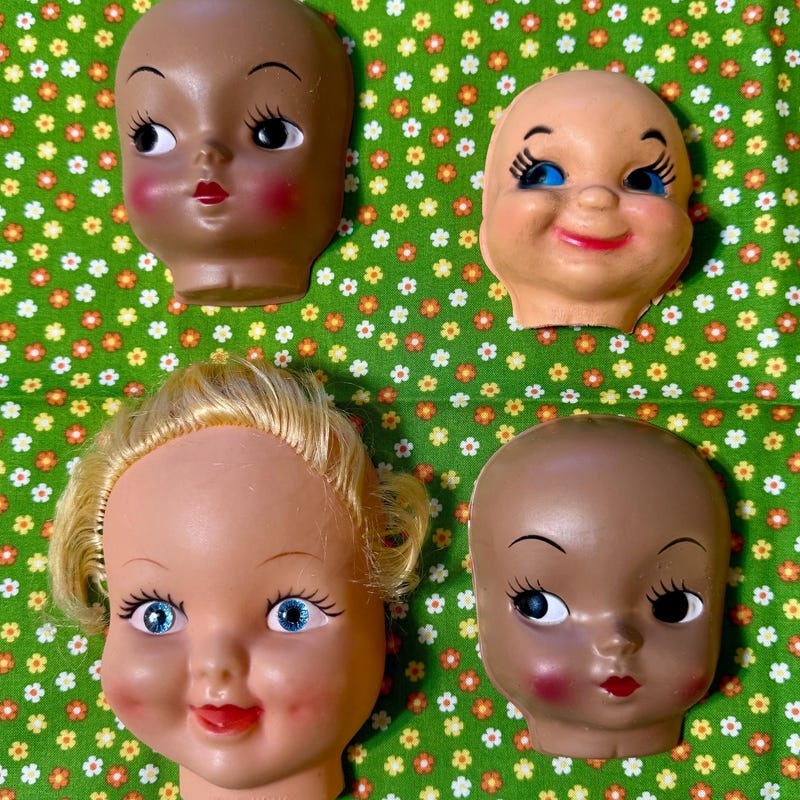 Vintage Doll Face - Etsy