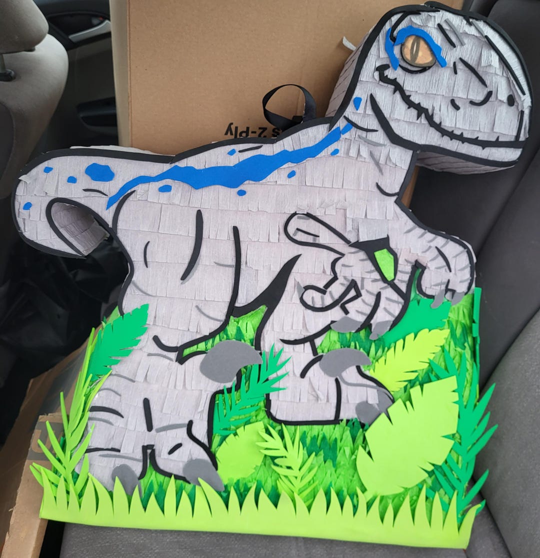 Dinosaur Birthday Party Piñata - Etsy