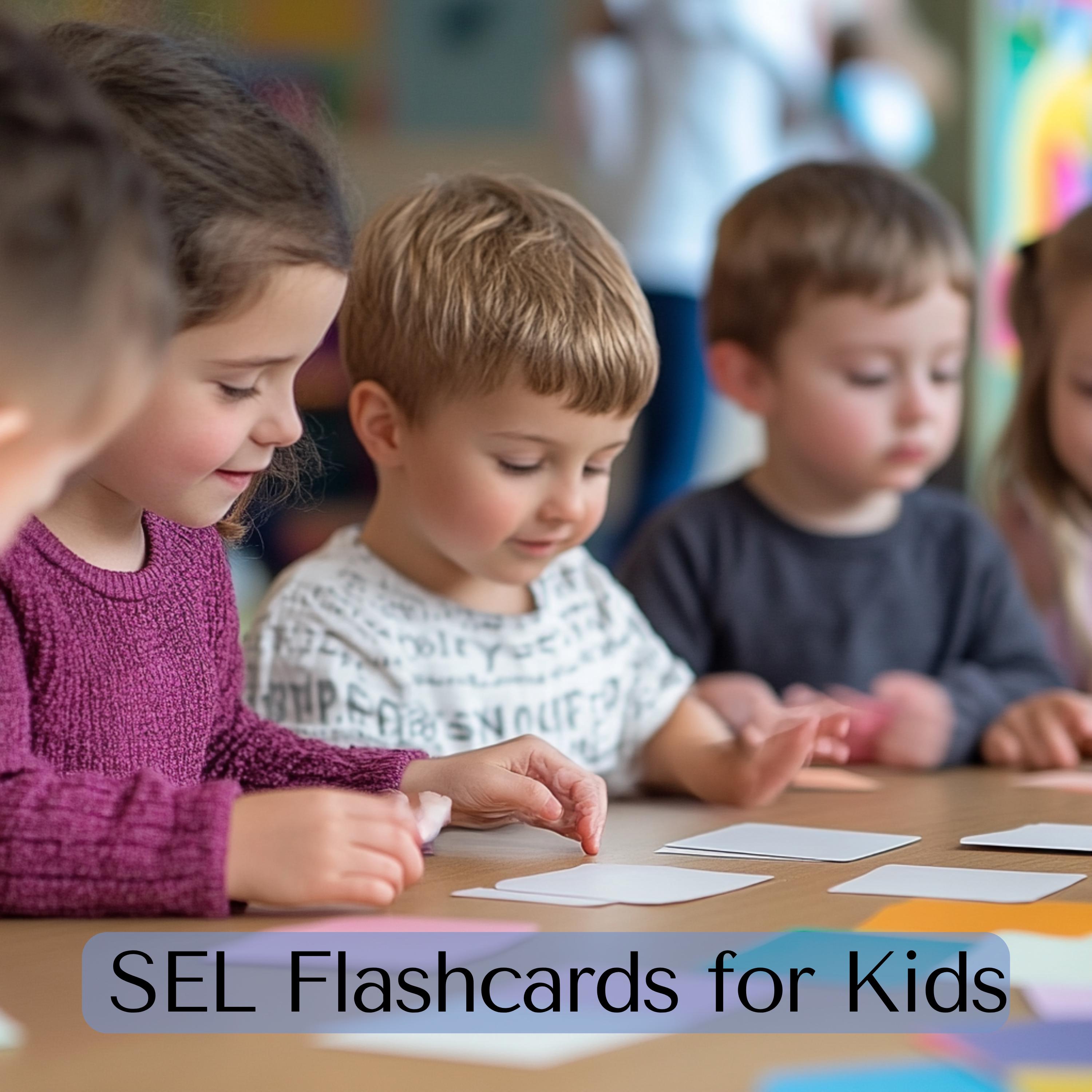 Communication Cards Deck Digital SEL Flashcards for Emotional Literacy ...