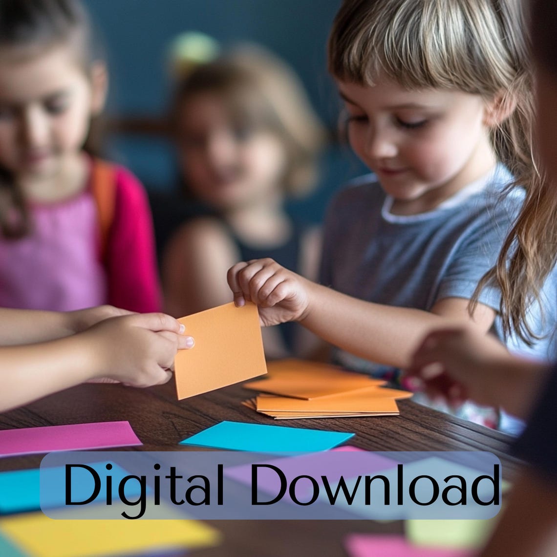 Communication Cards Deck Digital SEL Flashcards for Emotional Literacy ...