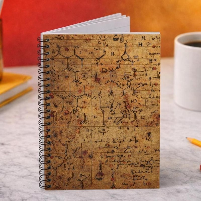 Chemistry Notebook Cover - Etsy