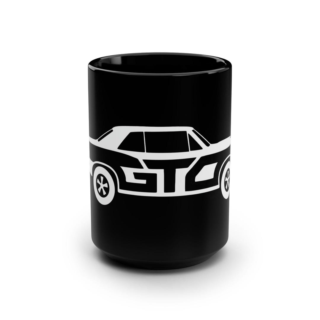 1965 Pontiac GTO Calligram Mug | Classic Car Typography, 15oz - Etsy