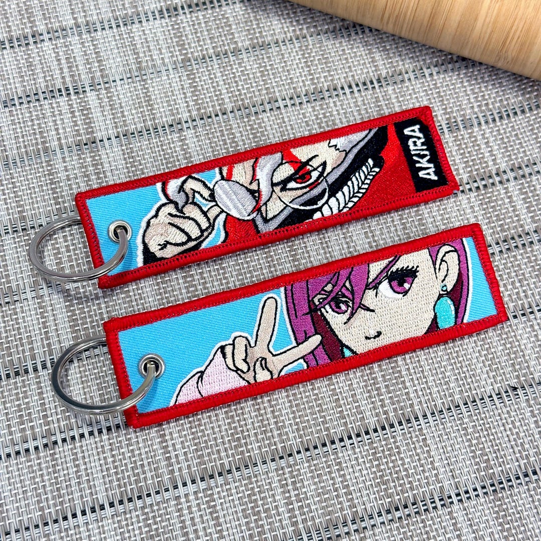 Dandadan Momo Ayase Okarun Keychain / Anime Embroidery Key Tag / Car ...