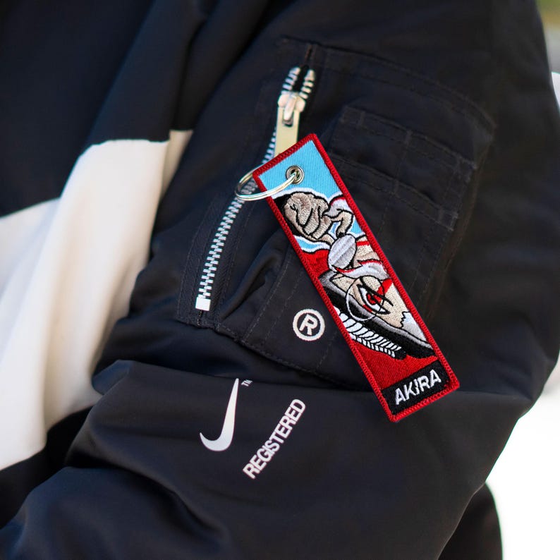 Dandadan Momo Ayase Okarun Keychain / Anime Embroidery Key Tag / Car ...