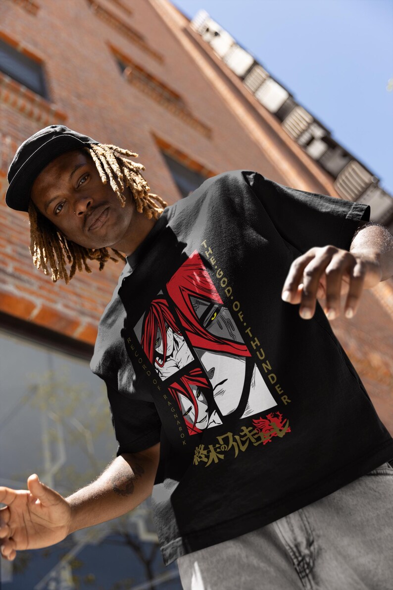 Record of Ragnarok Anime Unisex Garment-dyed T-shirt, Manga Graphic Tee ...