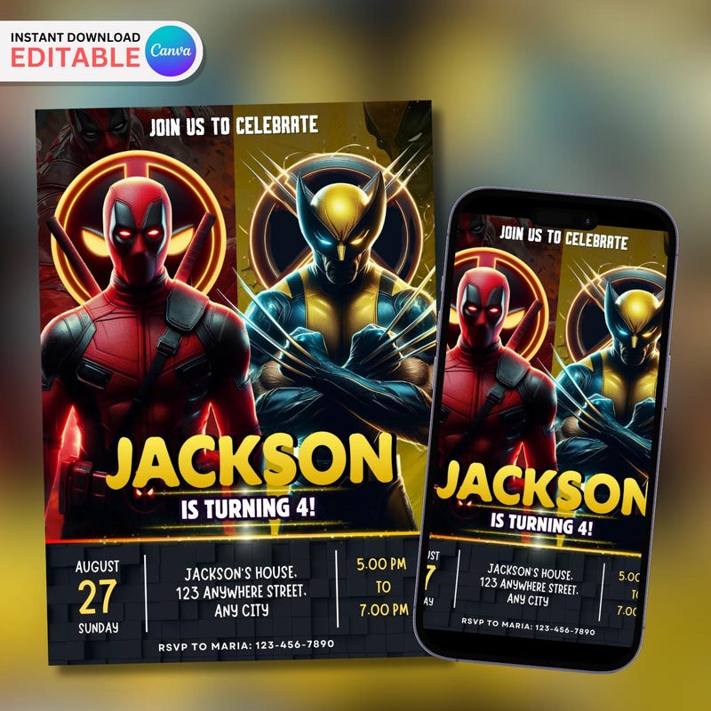 Wolverine Birthday - Etsy