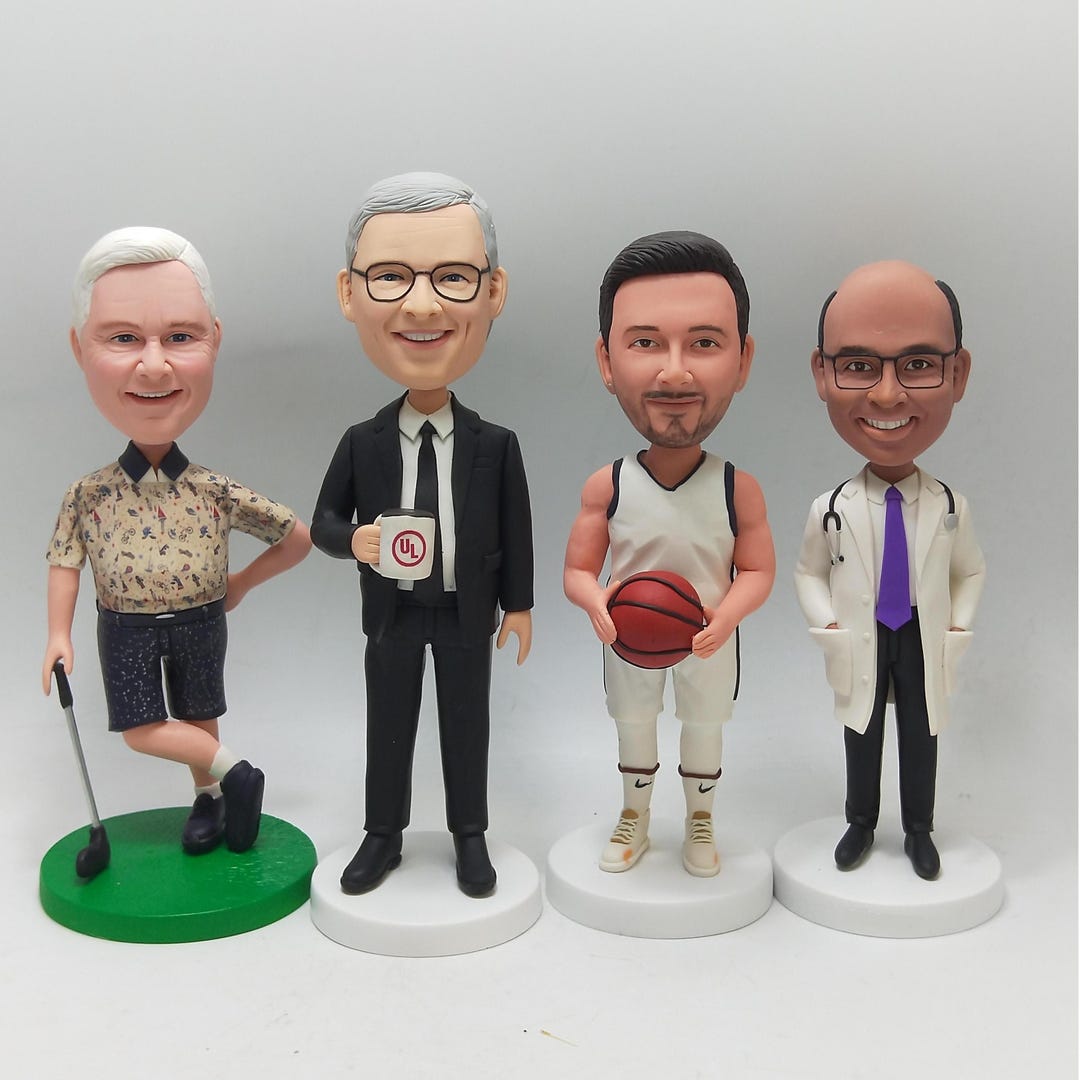 Custom Men Bobbleheads, Make Your Own Bobblehead, Father Bobblehead ...