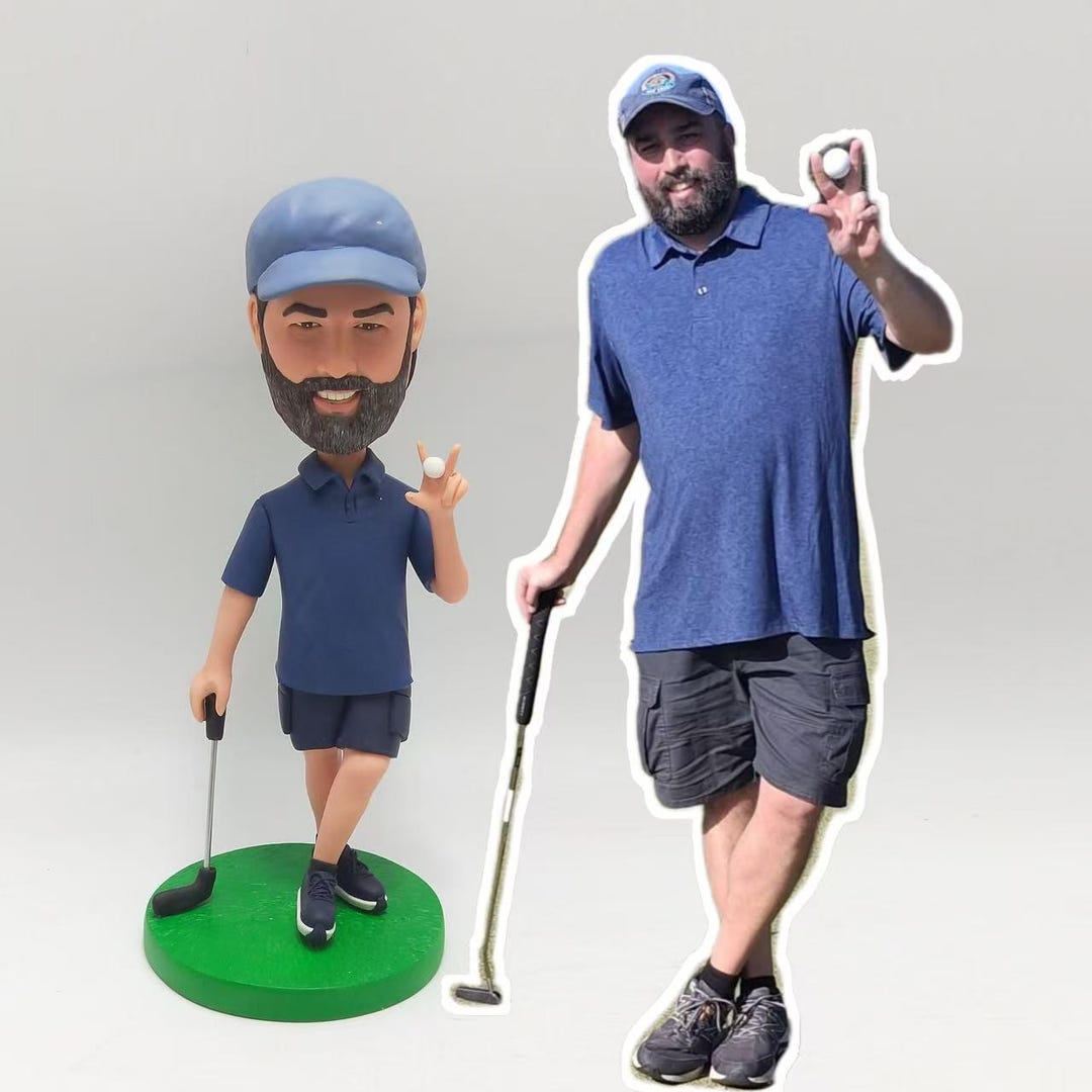 Custom Golf Bobbleheads - Personalized Father’s Day Gifts for Husband ...