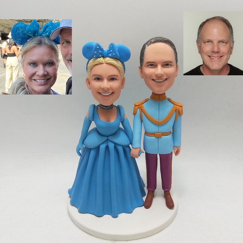 Custom Personalized Figurine 50th Wedding Anniversary Keepsake Handmade ...