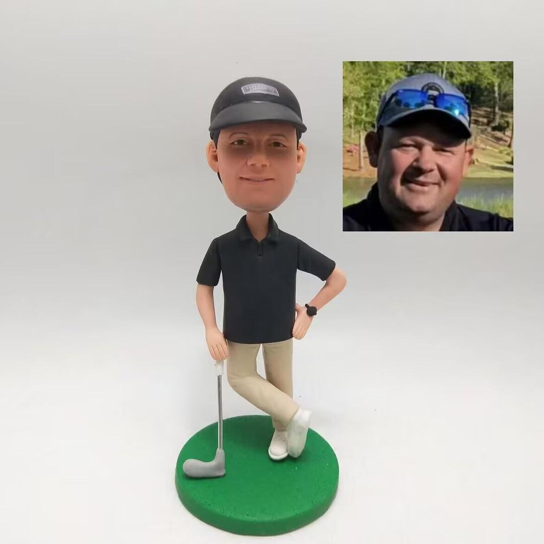 Custom Golf Bobblehead - Unique Golf Gifts for New Dad, Golfers ...