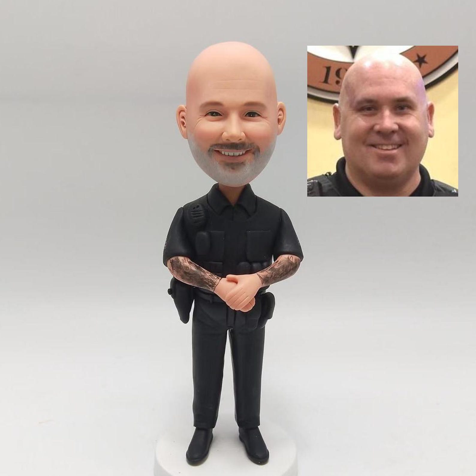 Custom Policemen Bobbleheads, Custom Police Officer Bobblehead, Law ...