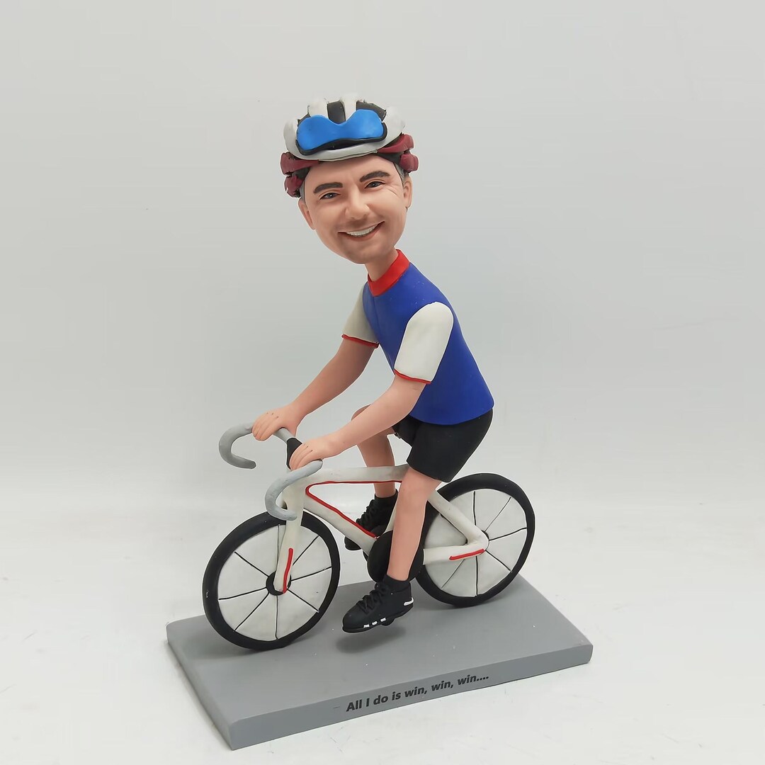 Custom Rider Bobbleheads, Personalized Bike Figurines, Custom Rider ...