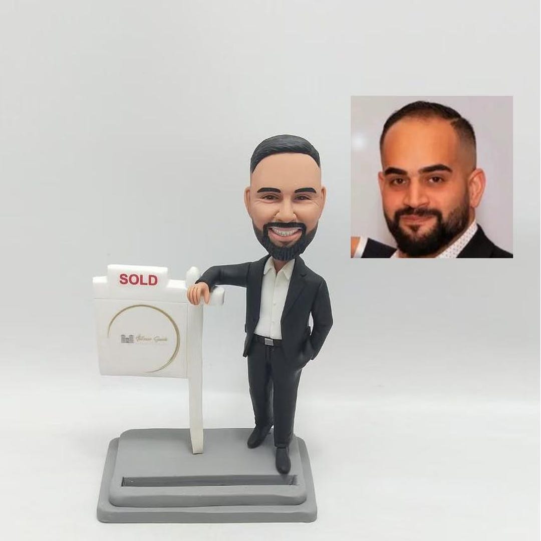 Custom Man Bobbleheads, Custom Husband Bobble Heads, Custom Boss ...