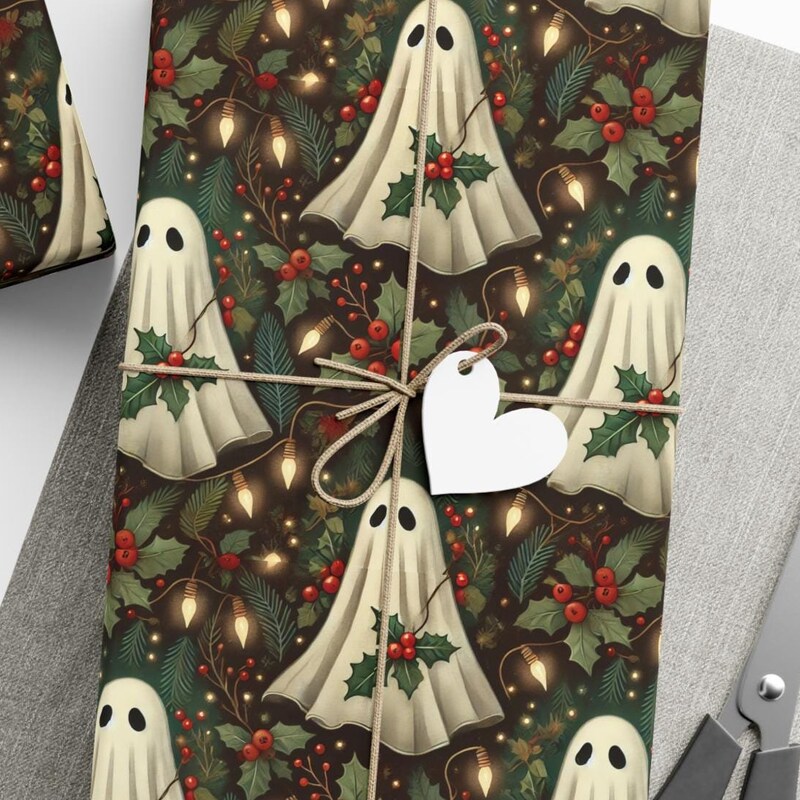 Spooky Wrapping Paper - Etsy