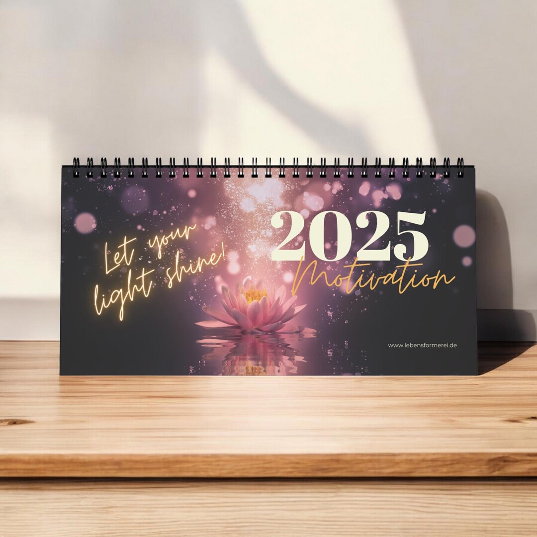Motivational Desk Calendar 2025, Inspiration Calendar, Office ...