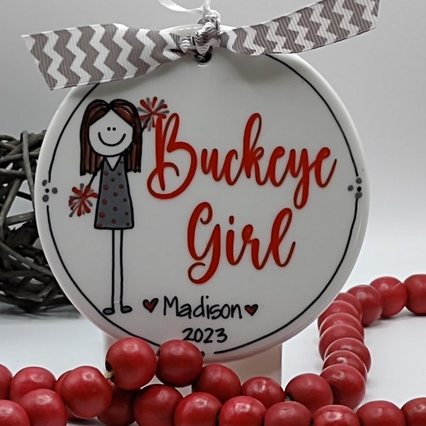 Buckeye Girl Svg - Etsy