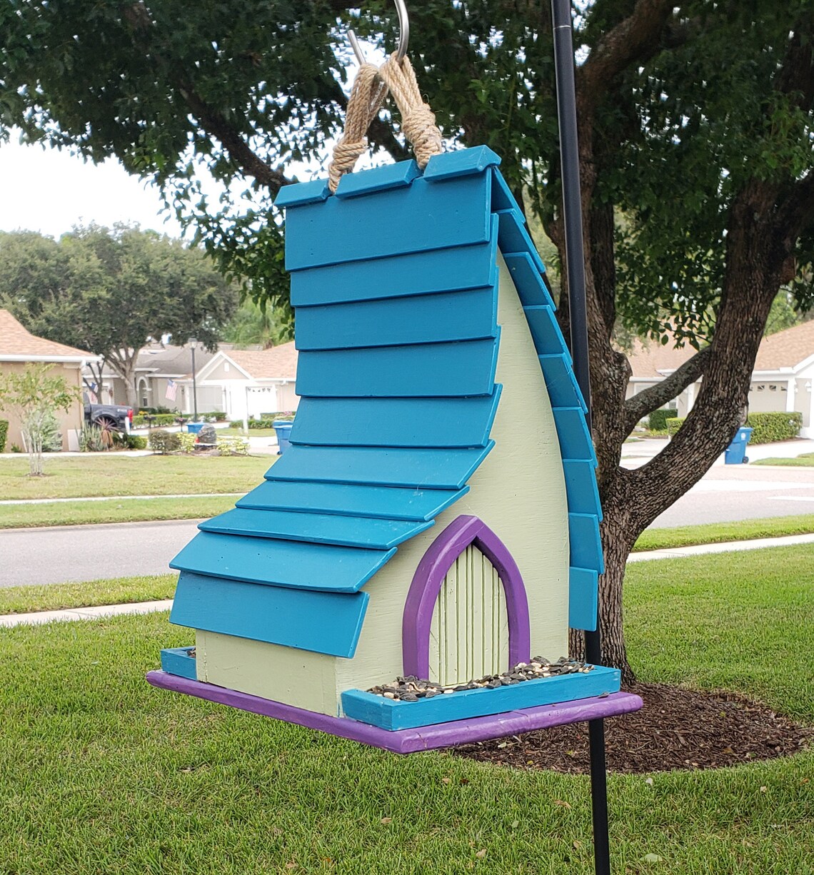 Alcina ~ Fairy Birdhouse, Whimsical, Indoor or Outdoor Use, Very Sturdy ...