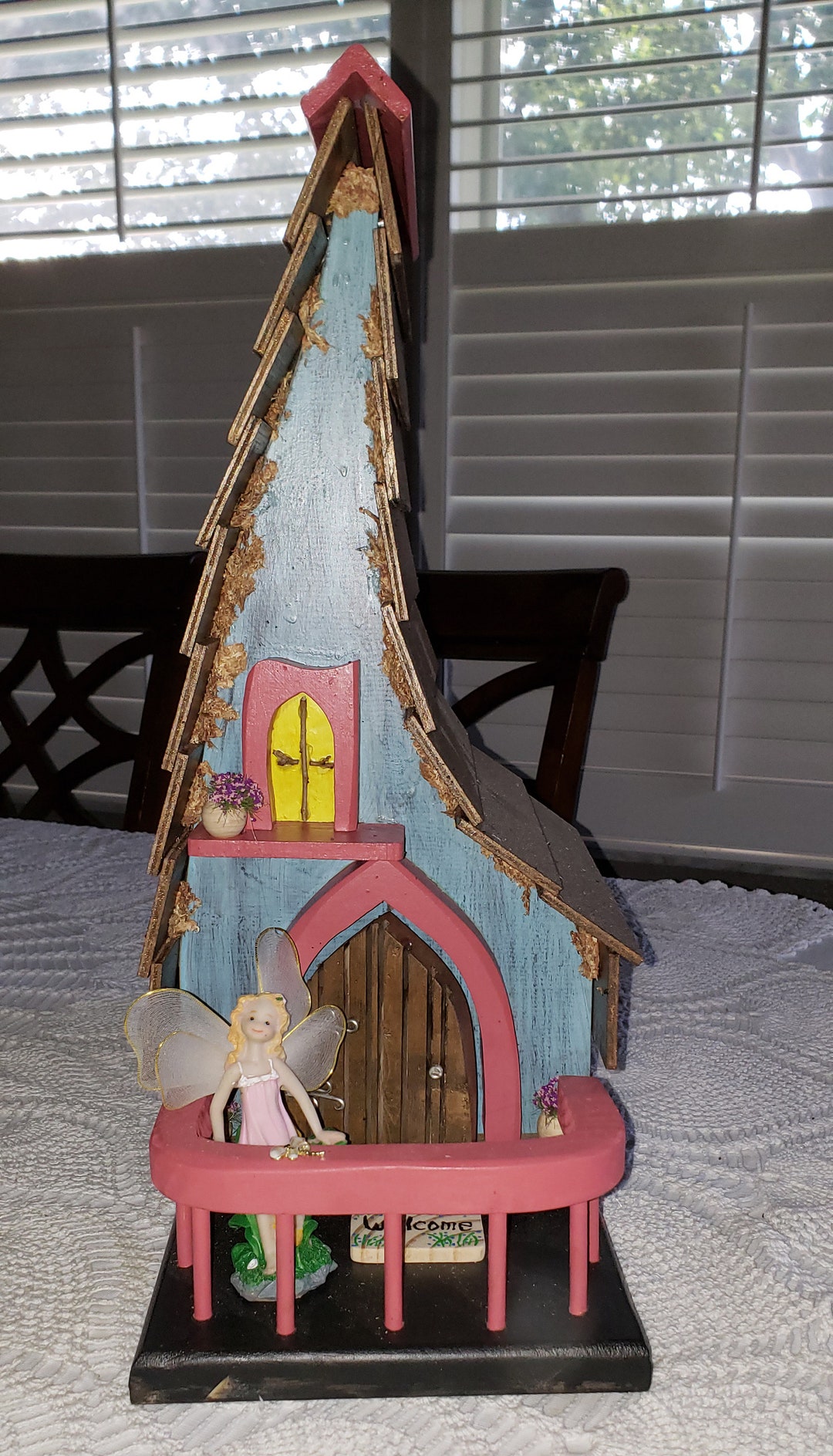 Prunella ~ Fairy Birdhouse, Whimsical, Indoor or Outdoor Use, Very ...