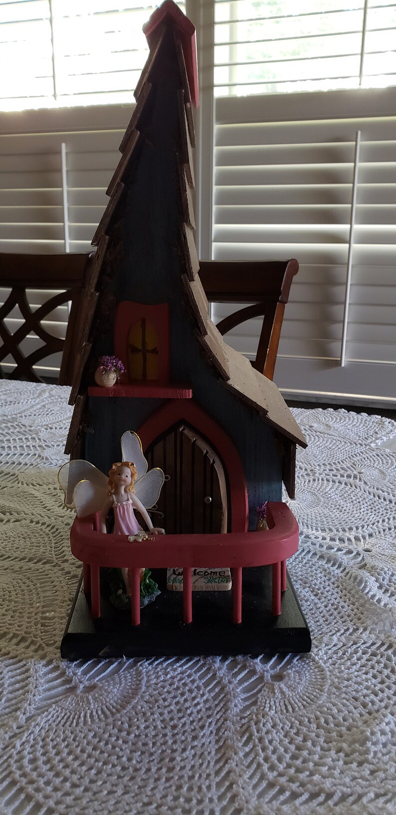 Prunella ~ Fairy Birdhouse, Whimsical, Indoor or Outdoor Use, Very ...