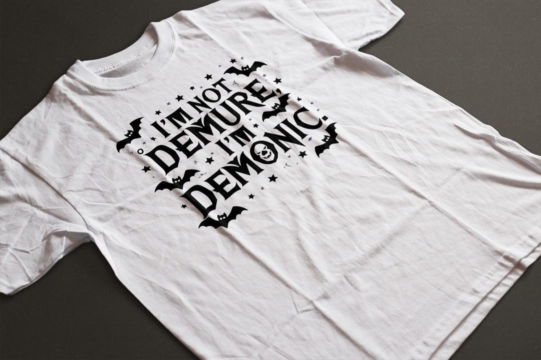Witty Dark Humor SVG, Sarcastic Quotes PNG, Gothic Demon Designs - Etsy