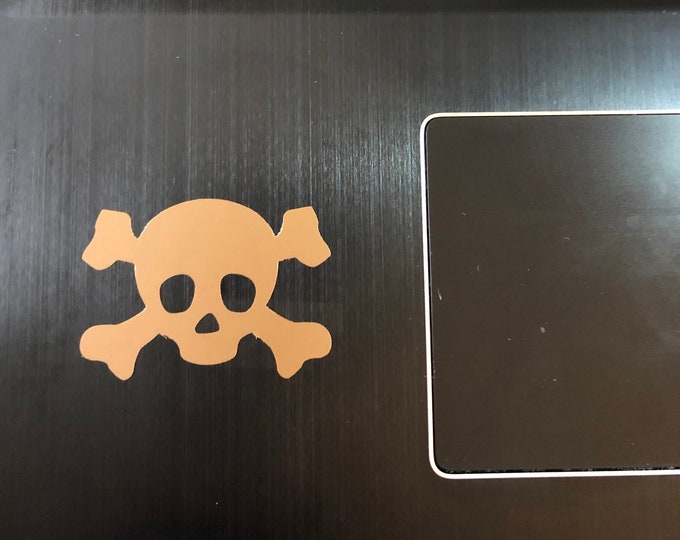 Skull & Crossbones Vinyl Decal - Etsy