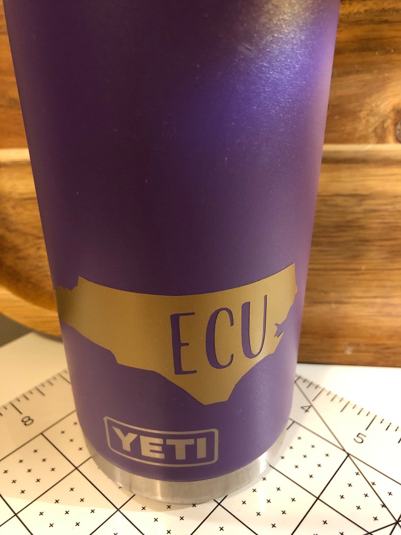 ECU in NC Vinyl Decal - Etsy
