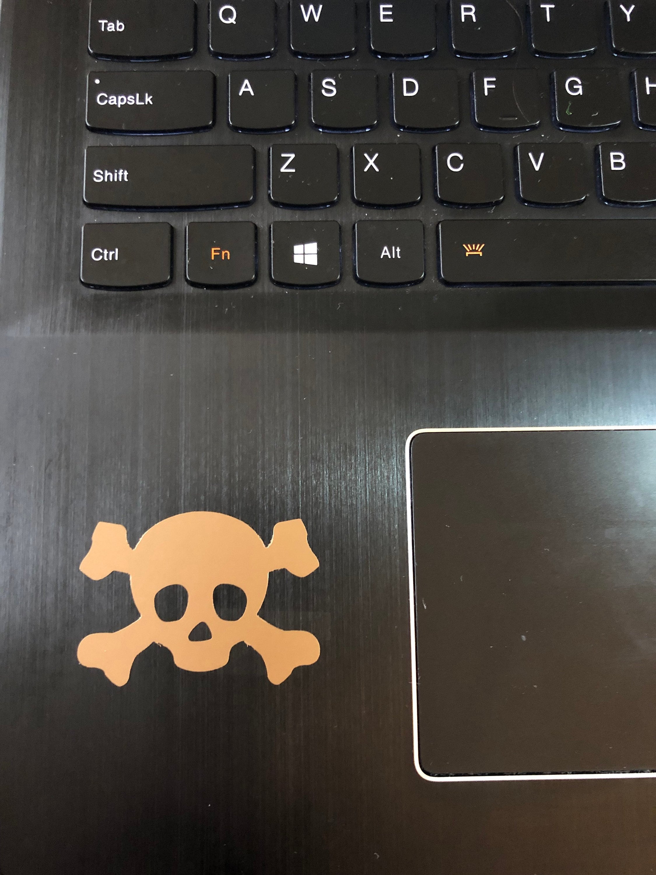 Skull & Crossbones Vinyl Decal - Etsy