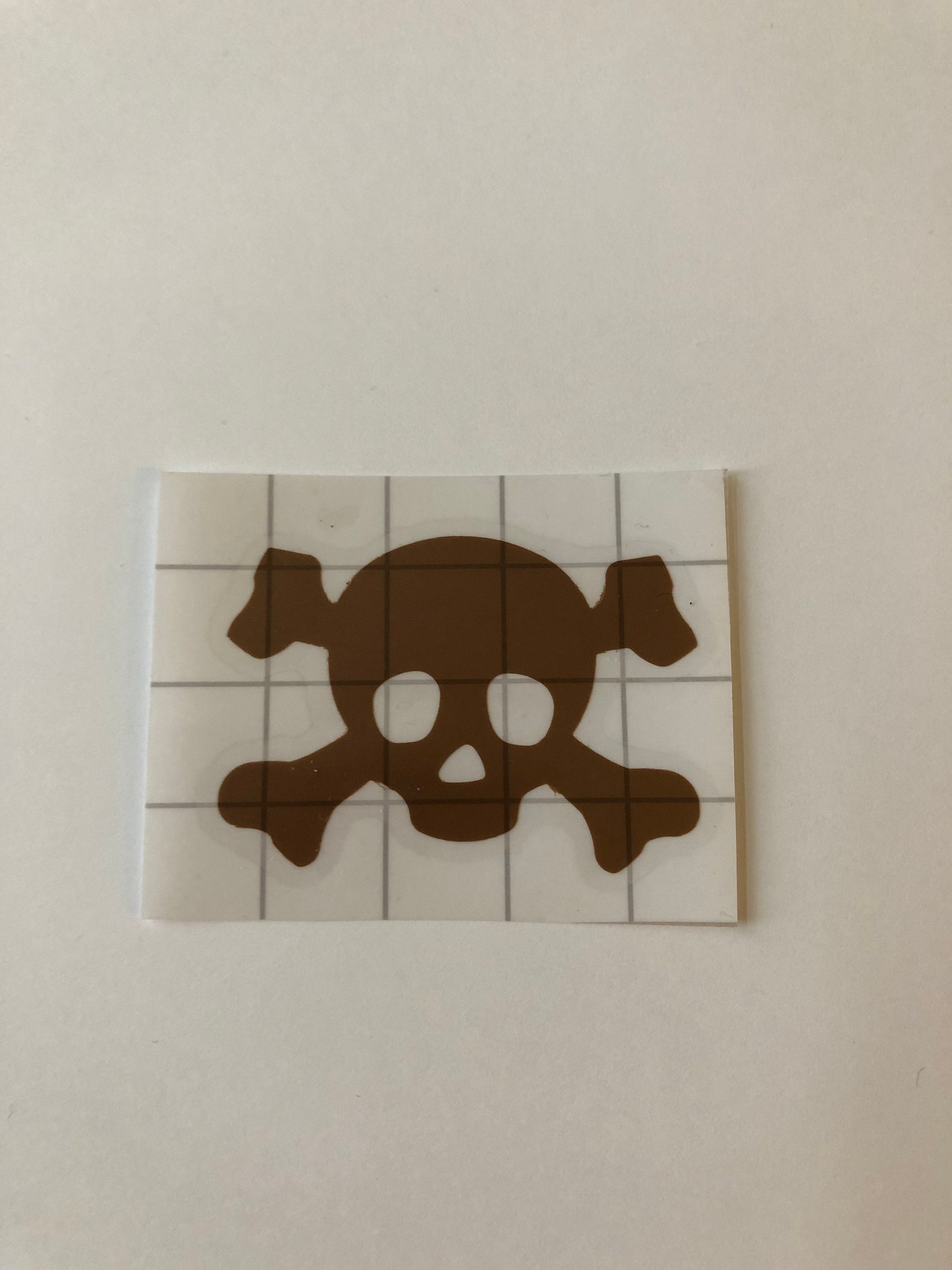 Skull & Crossbones Vinyl Decal - Etsy