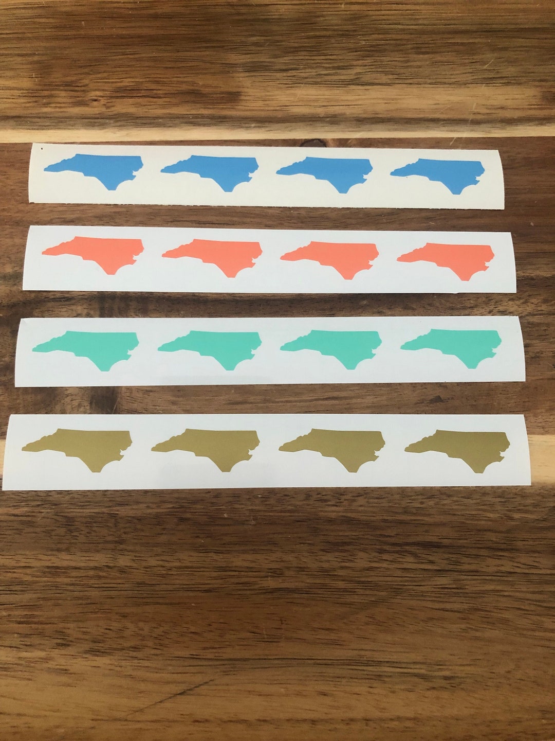 North Carolina Envelope Stickers- Set of 16 - Etsy
