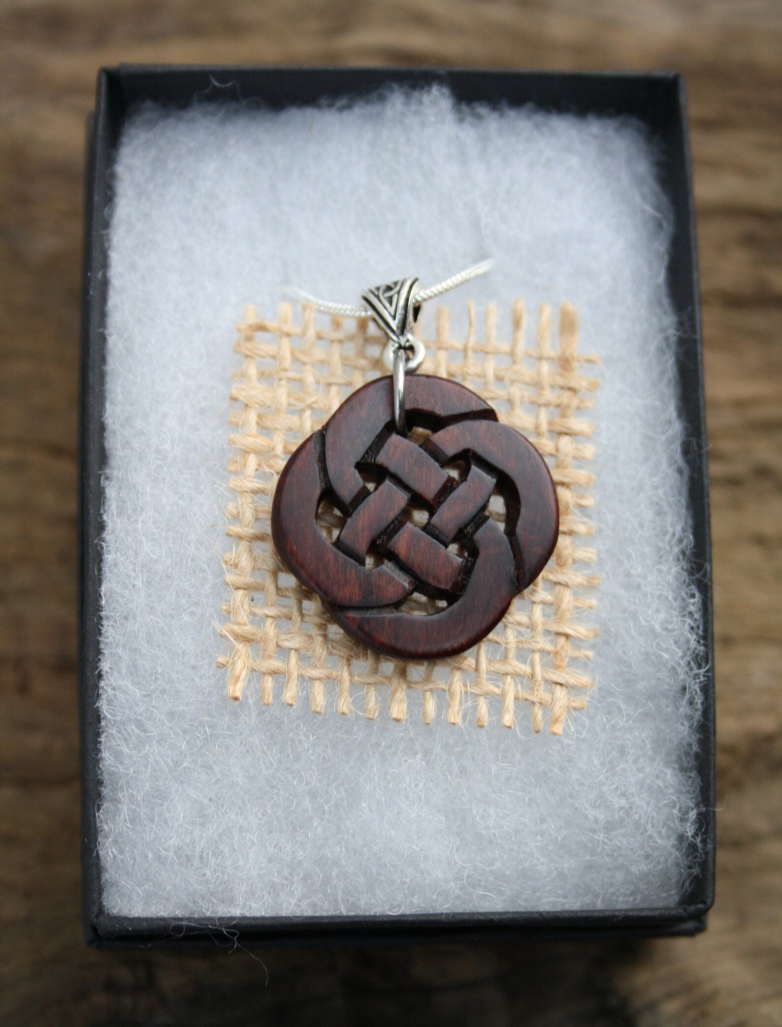 Hand Carved 6000 Year Old Irish Bog Yew Celtic Infinity - Etsy UK