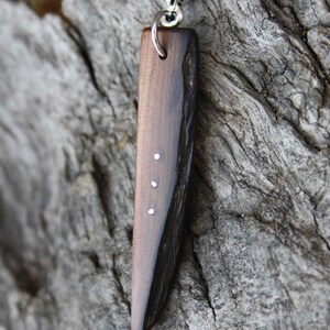 6000 Year Old Irish Bog Yew Pendant, Hand-carved Minimalist Irish ...