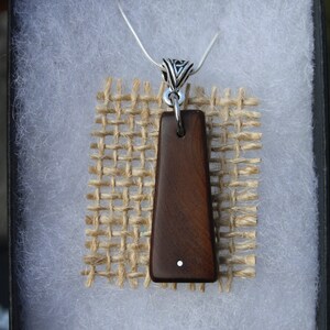 6000 Year Old Irish Bog Yew Pendant Hand-carved Minimalist - Etsy