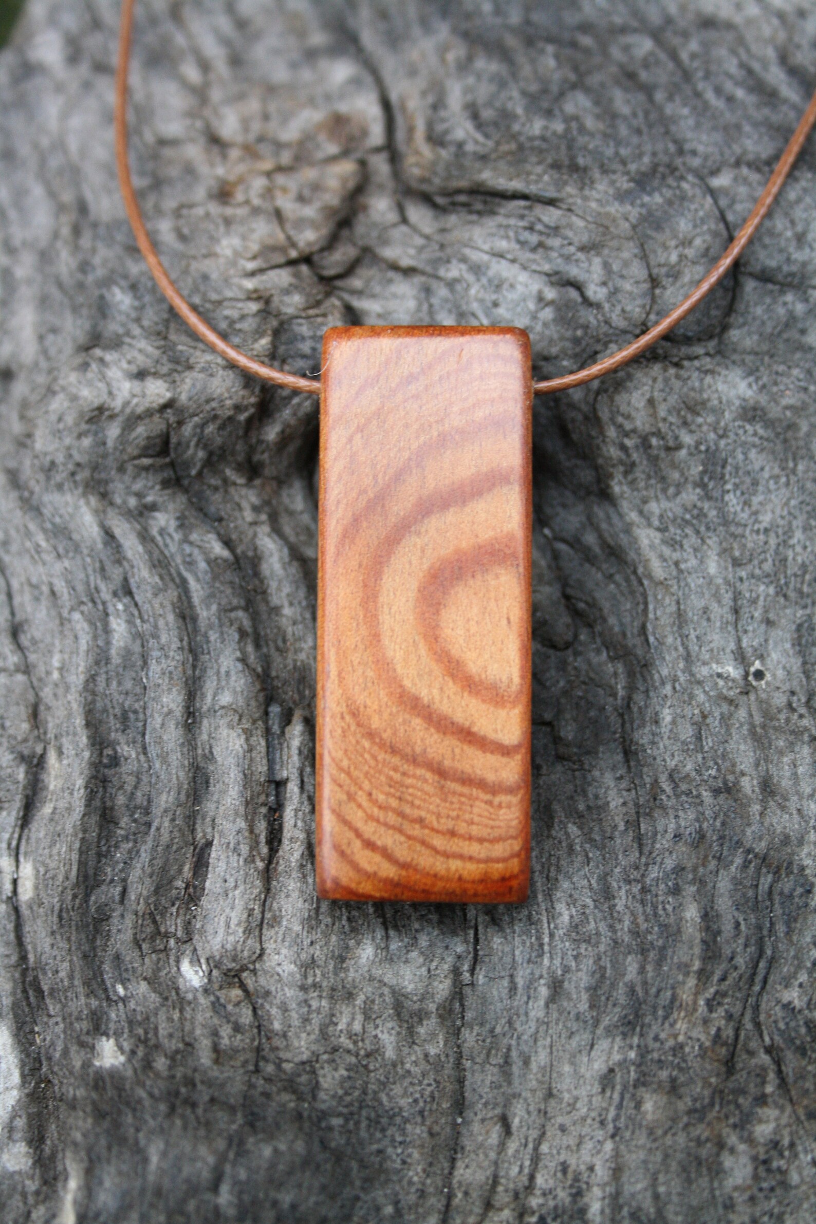 6000 Year Old Irish Bog Scots Pine Necklace Hand Carved Bog - Etsy