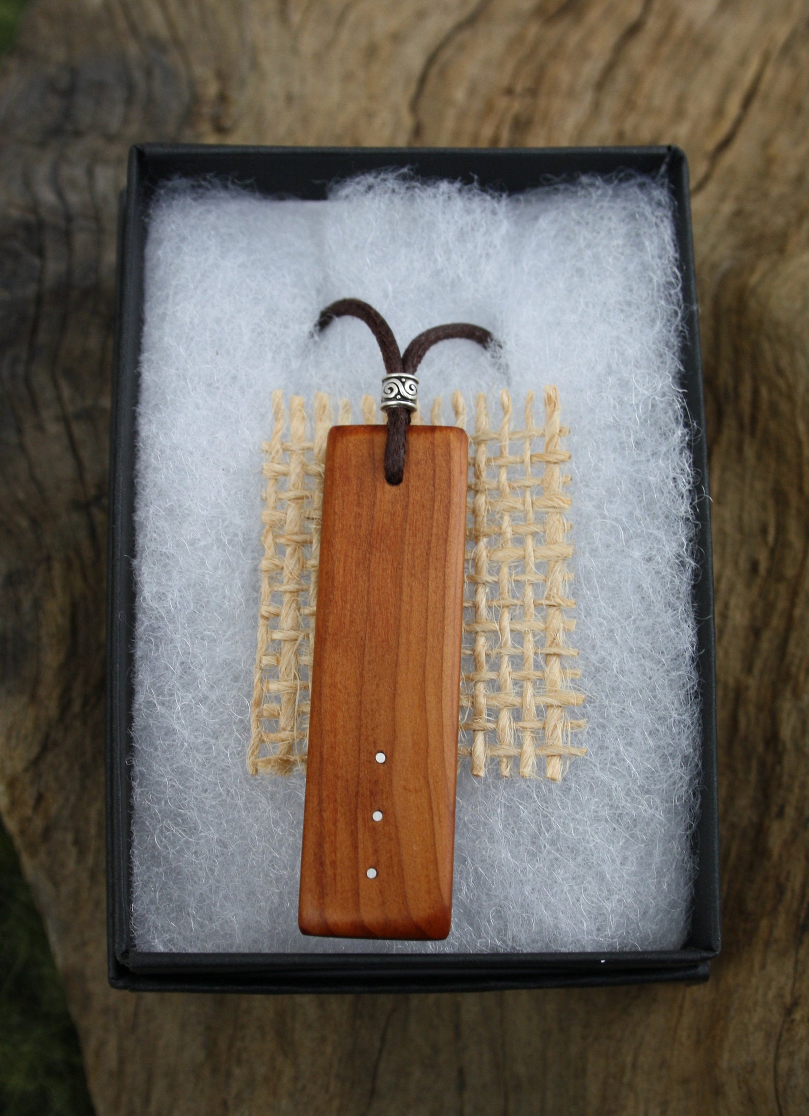 Hand-carved 6000 Year Old Irish Bog Yew Pendant Long Yew Wood - Etsy