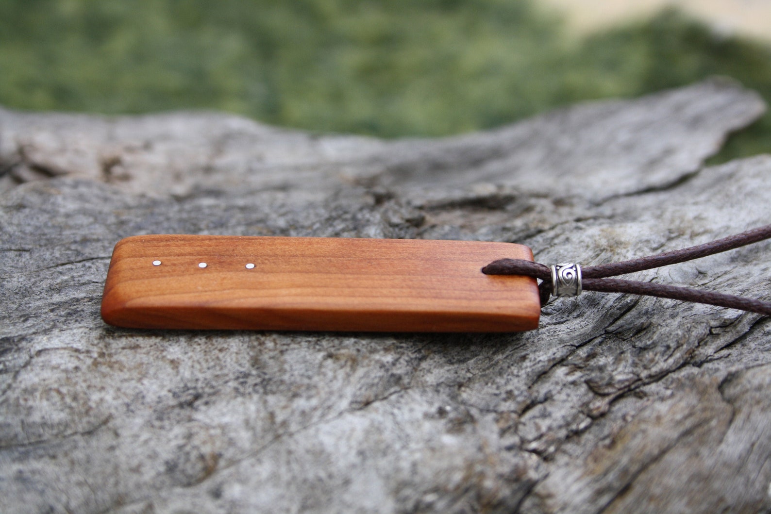 Hand-carved 6000 Year Old Irish Bog Yew Pendant Long Yew Wood - Etsy