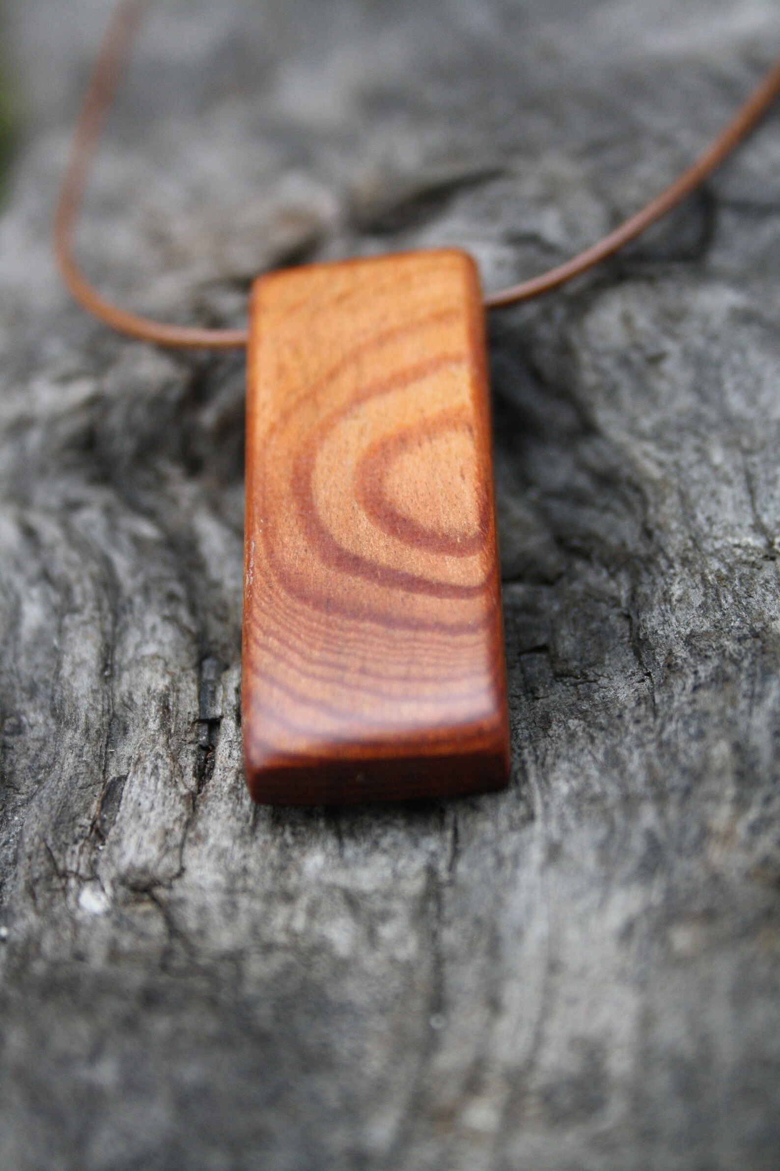 6000 Year Old Irish Bog Scots Pine Necklace Hand Carved Bog - Etsy