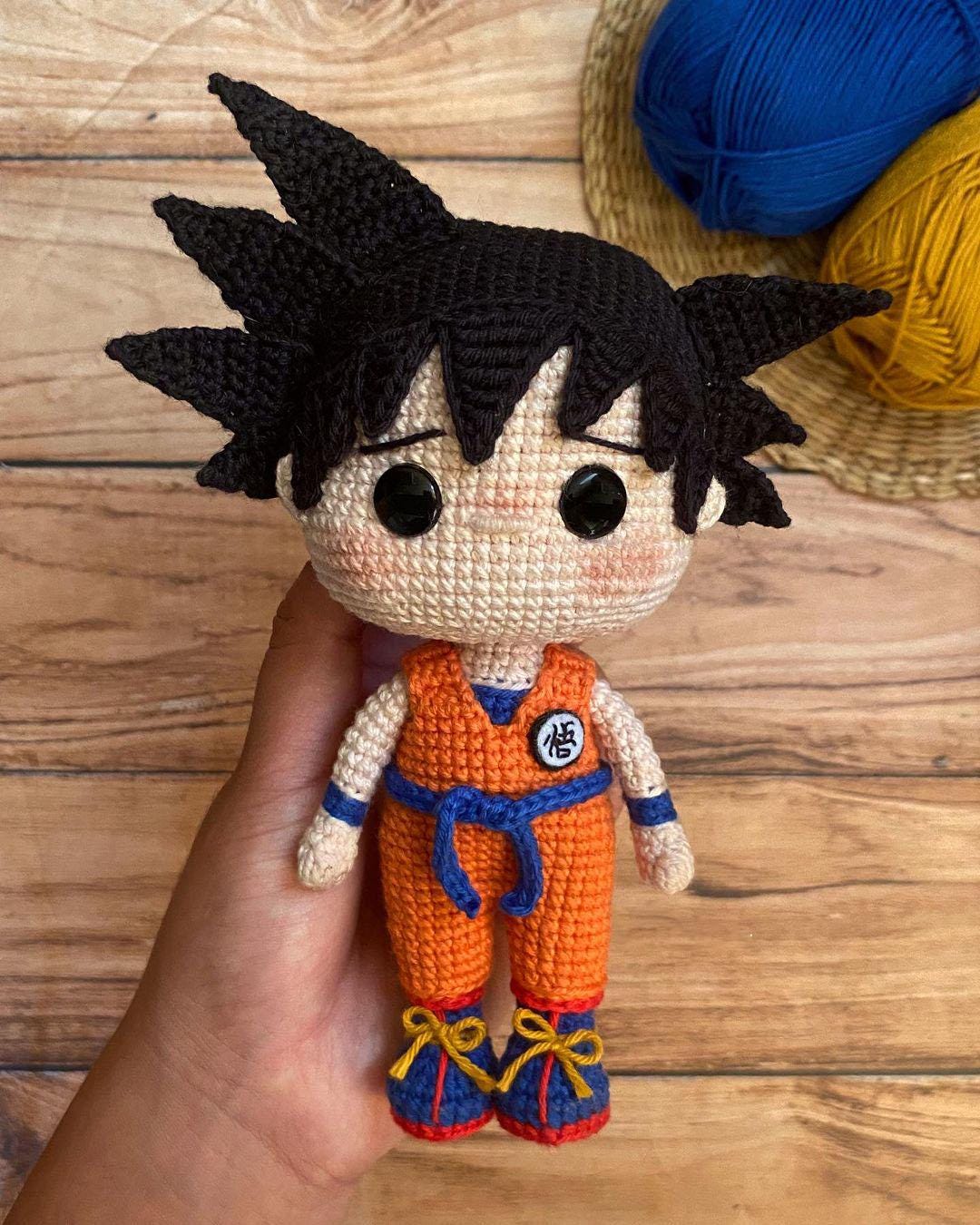 Anime Pattern Amigurumi PDF Son Goku Crochet Pattern Goku Crochet ...