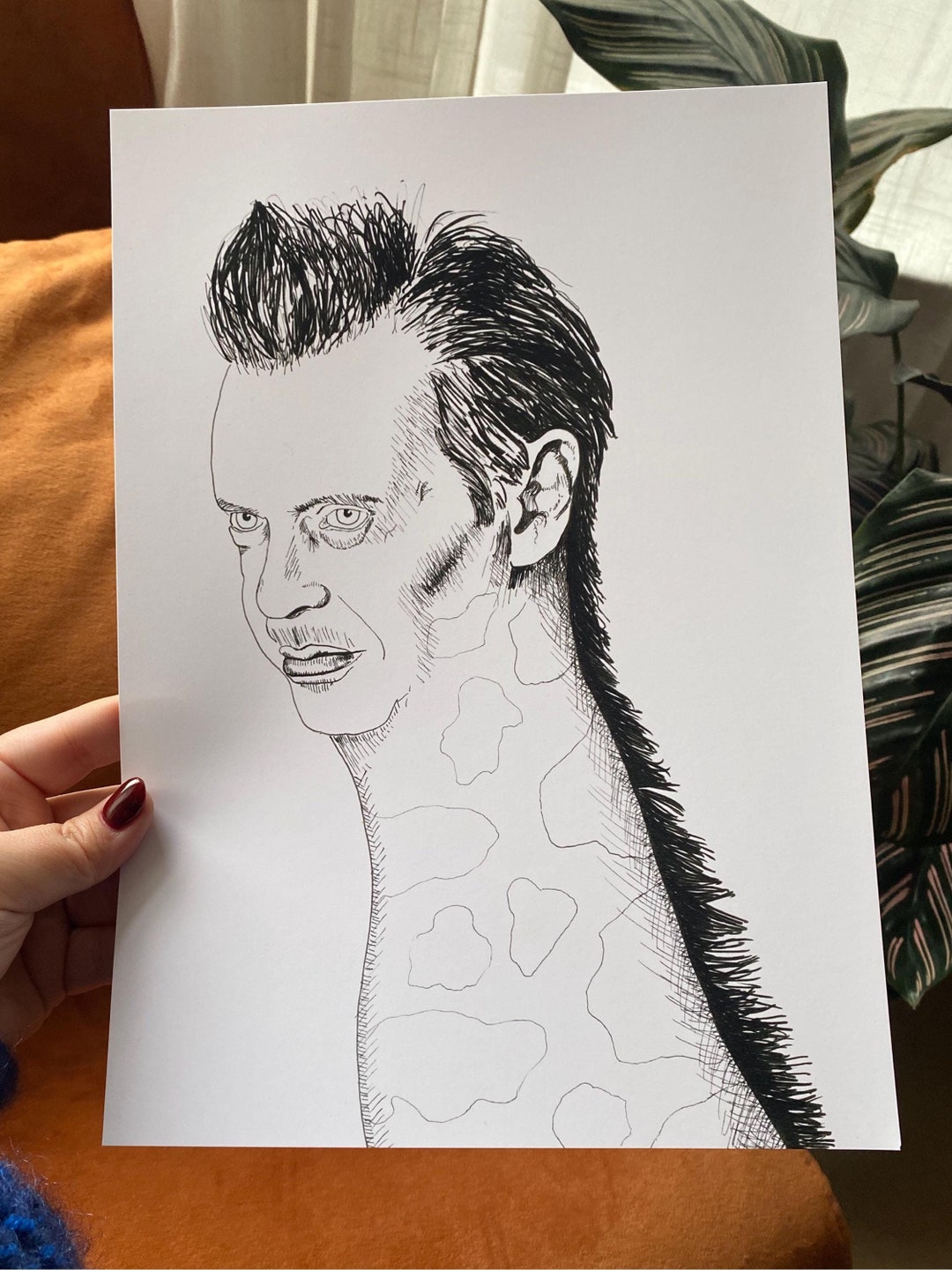 Steve Buscemi | Giclee Fine Art Print or Postcard | Wall Art of a ...