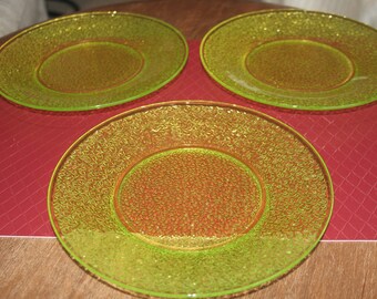 Uranium Glass Plates - Etsy